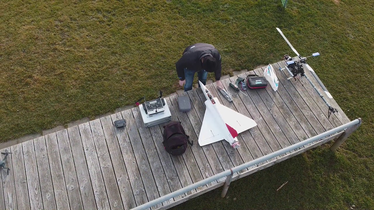 Mavic Mini in Leutenbach (FlyFly Mirage 2000 with Vector Thurst) - YouTube