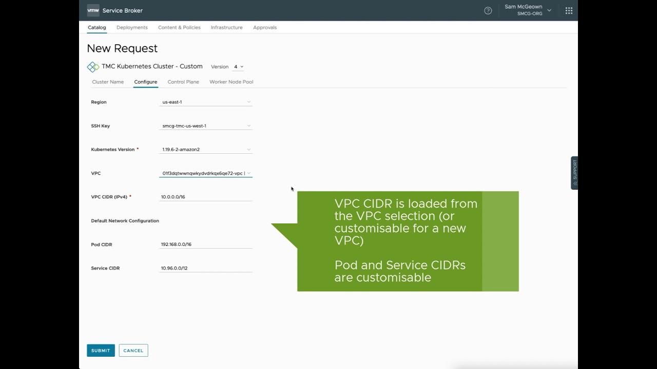 Deploying Tanzu Mission Control Clusters using vRealize Automation (edited) - YouTube