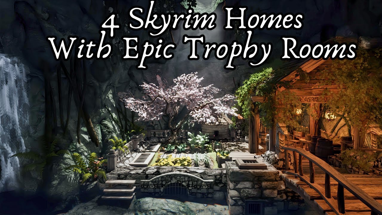4 Skyrim Homes With Epic Trophy Rooms For Your Special Items - YouTube