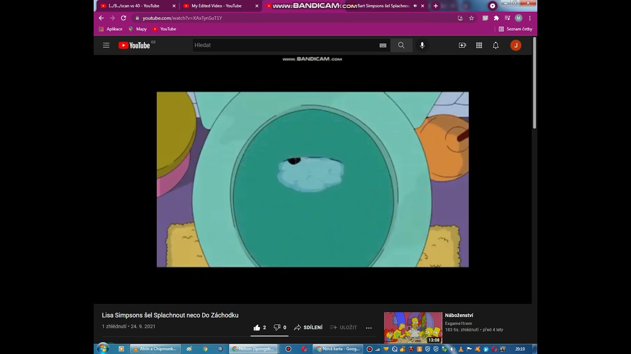 Lisa Simpsons Flushing Toilet - YouTube