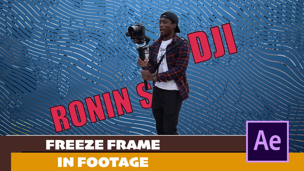 How to || Freeze Frame and Add Animations to your footage - YouTube