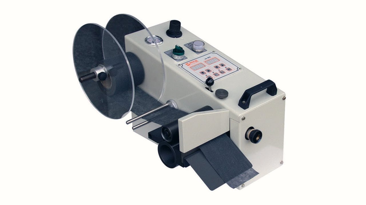 macpi 970 ELECTROPNEUMATIC FUSING-TAPE CUTTER - YouTube