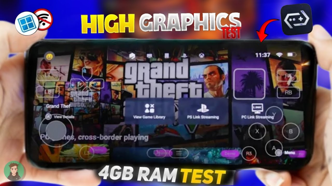 How to Play GTA 5 In Gamefusion Gamehub Emulator! - YouTube