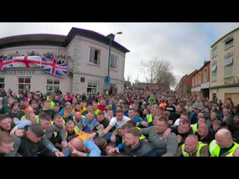 The 823rd 2023 Atherstone Ball Game in 360° VR