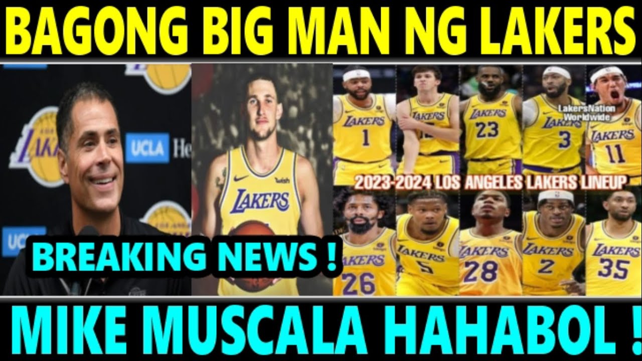 BREAKING! Lakers JACKPOT sa BAGONG BIG MAN Mike MUSCALA HAHABOL PA sa ...