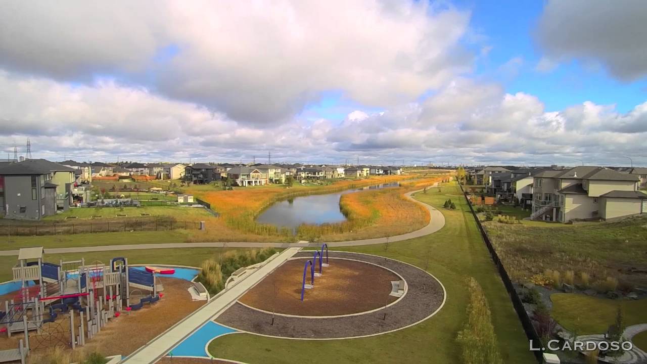 Typhoon Q500+ over Bridgewater Lakes - YouTube