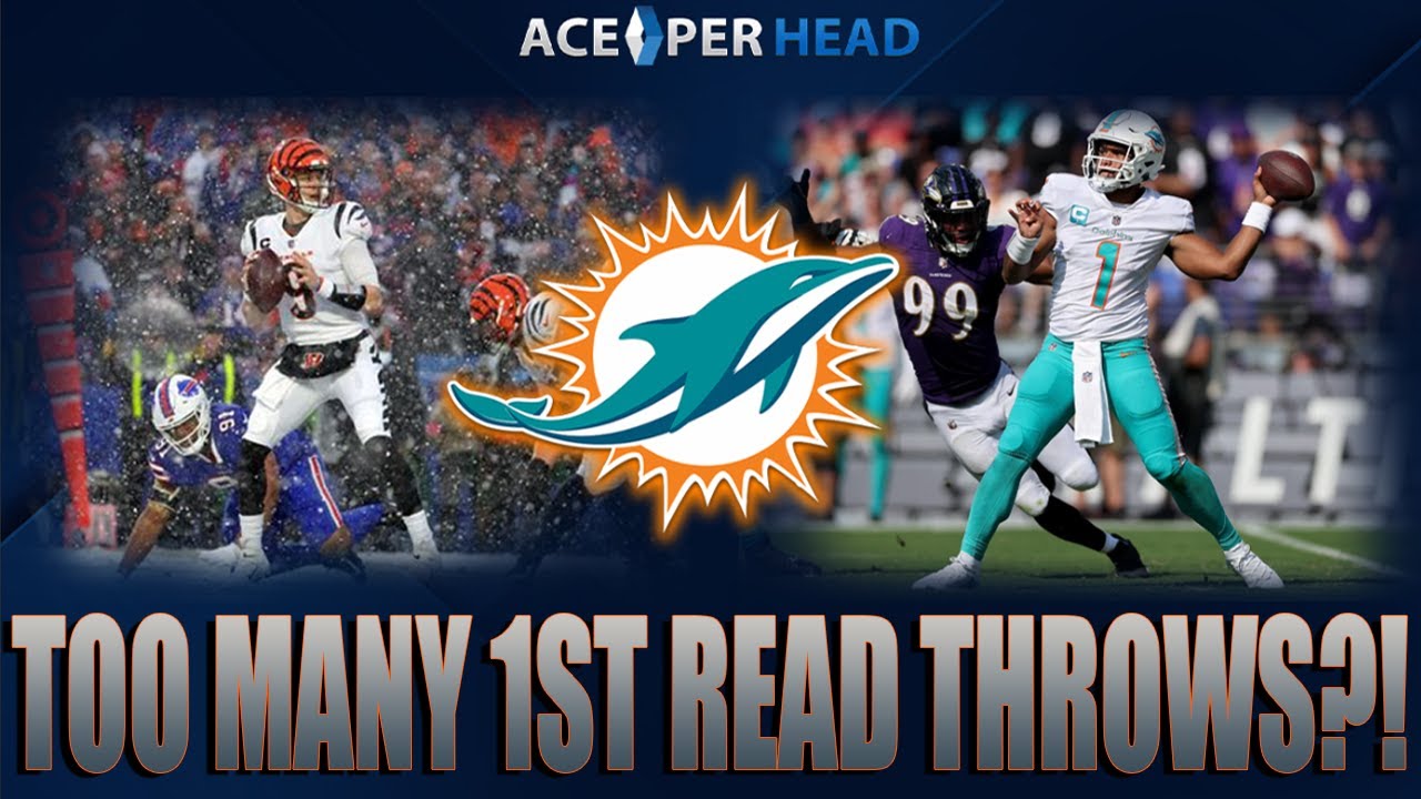 Is Tua A Poor QB Because of His High 1st Read Throw Tendency?! - YouTube