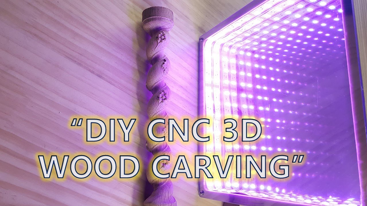 "DIY CNC 3D WOOD CARVING" - YouTube
