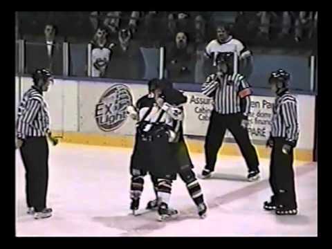 Dannick Lessard vs Steve Bossé LHSP 16 10 05 - YouTube