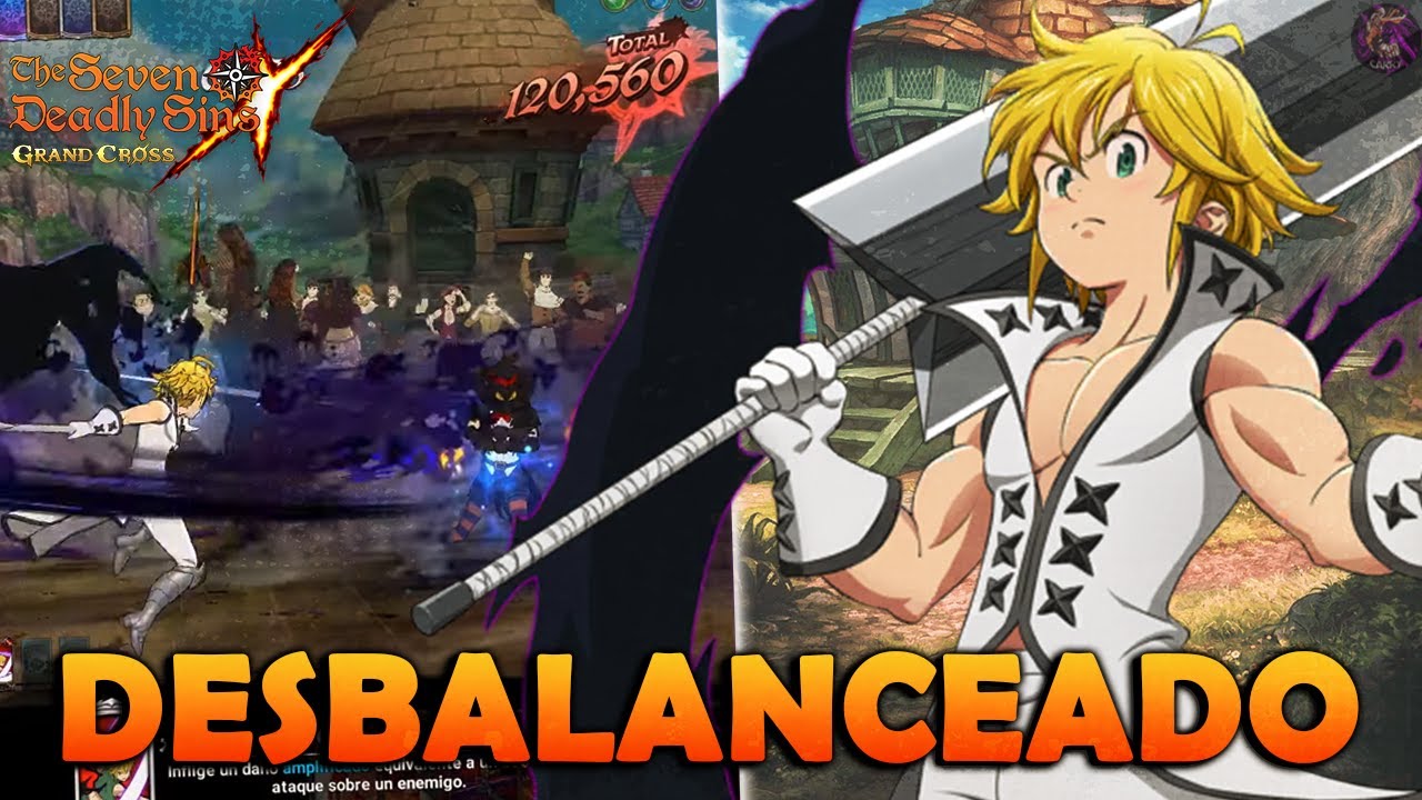 ¡MELIODAS TRAIDOR DESTRUYE EL PVP NORMAL! Showcase con todos los ...
