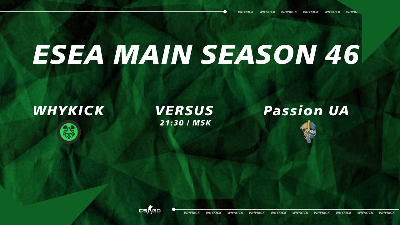 Why_Kick vs Passion UA - 0:0 - de_anubis - YouTube
