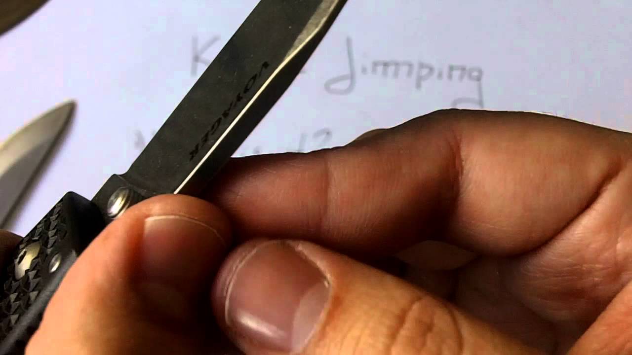 Do I Need Jimping in my Knife? - YouTube