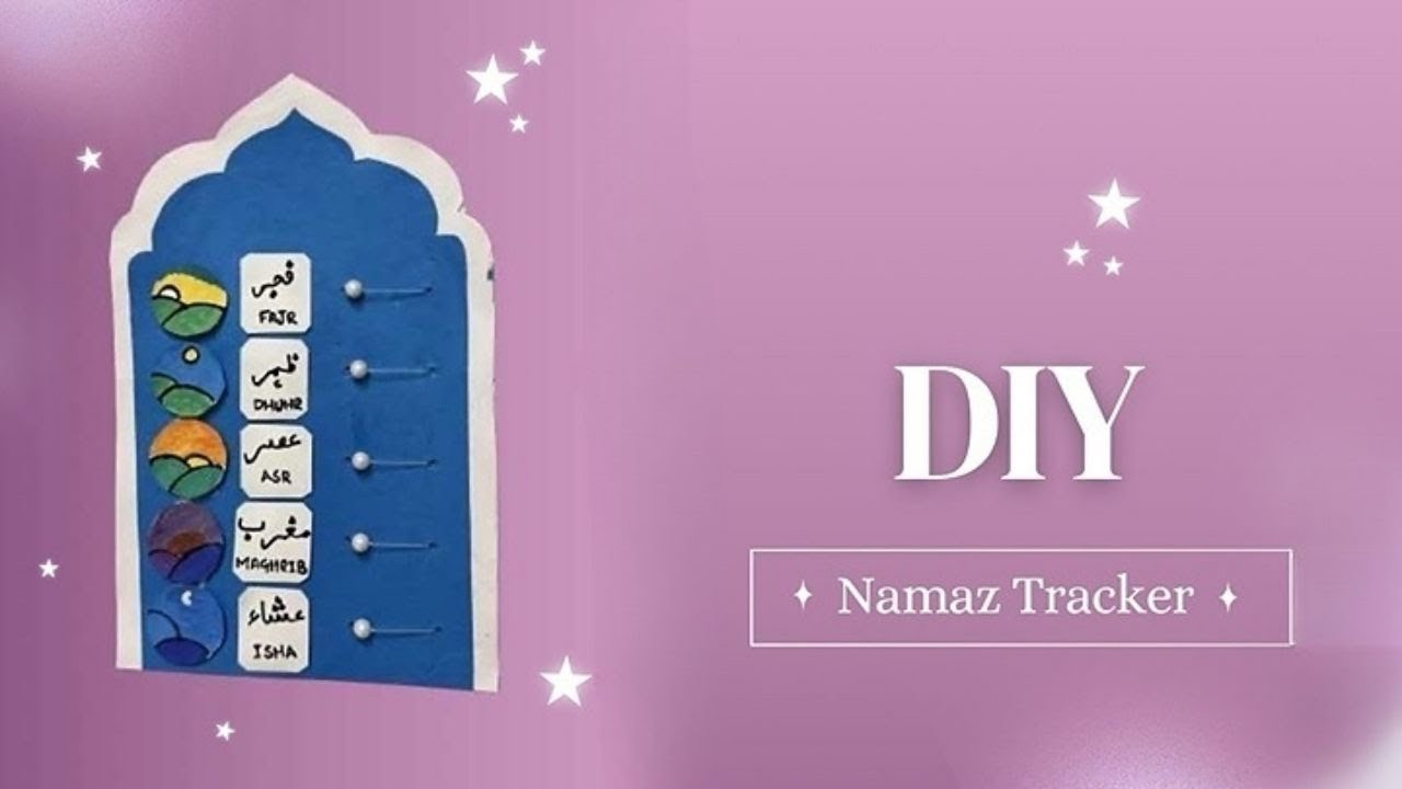 DIY NAMAZ TRACKER 😍 ( Useful Craft ) - YouTube
