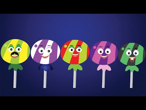 The Finger Family Candy Pop Family | Nursery Rhyme | Christmas Finger Family Songs