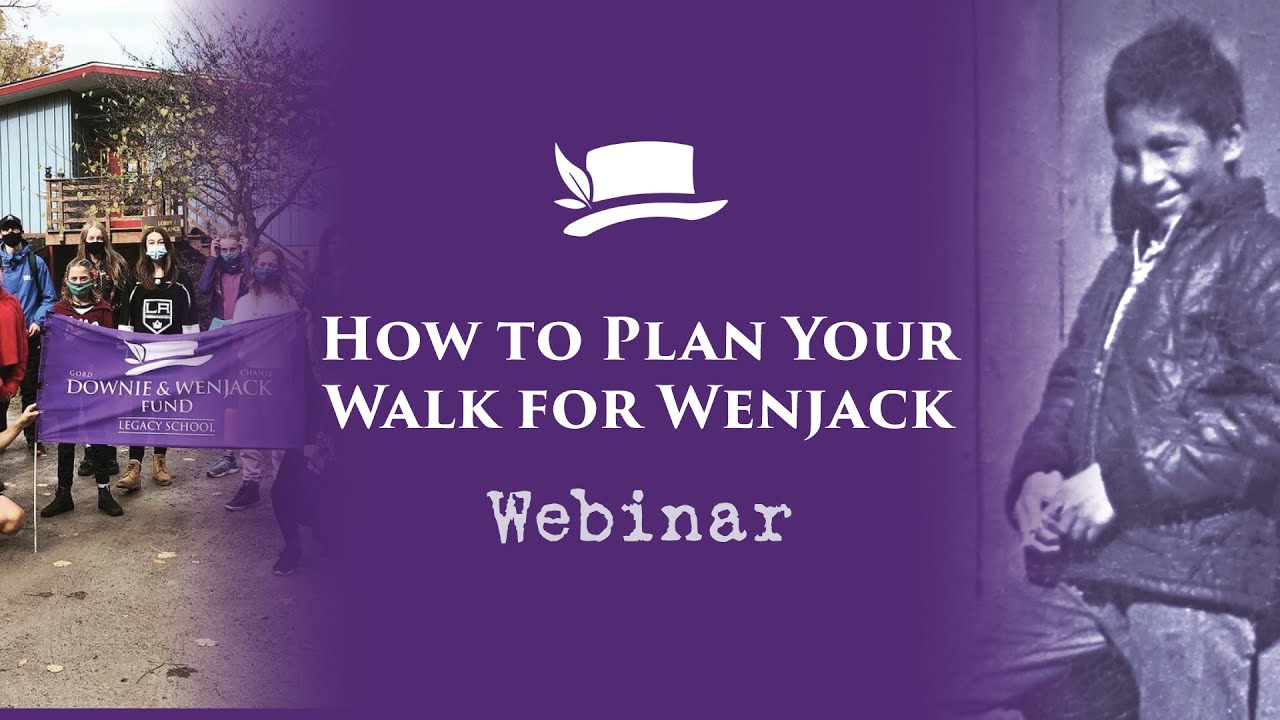 Planning your Walk for Wenjack | Downie Wenjack Fund - YouTube