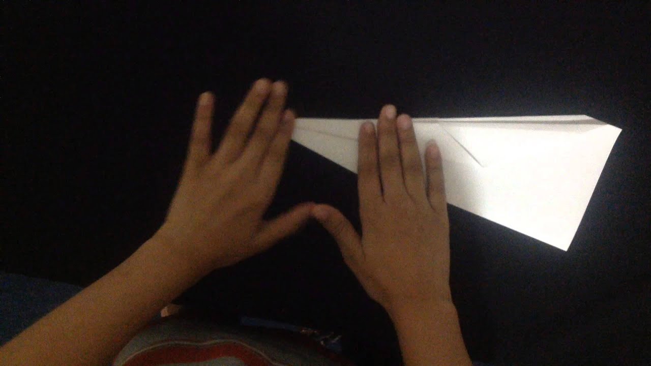 How To Make A Super Fast Paper Airplane EASY with Demo YouTube How To Make A Super Fast Paper Airplane EASY with Demo YouTube