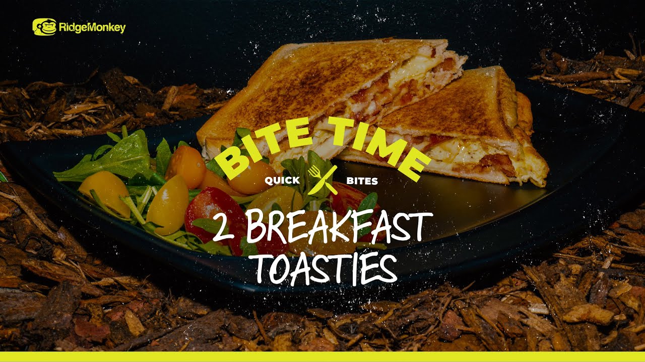 Bite Time Quick Bites - 2 Breakfast Toasties - YouTube
