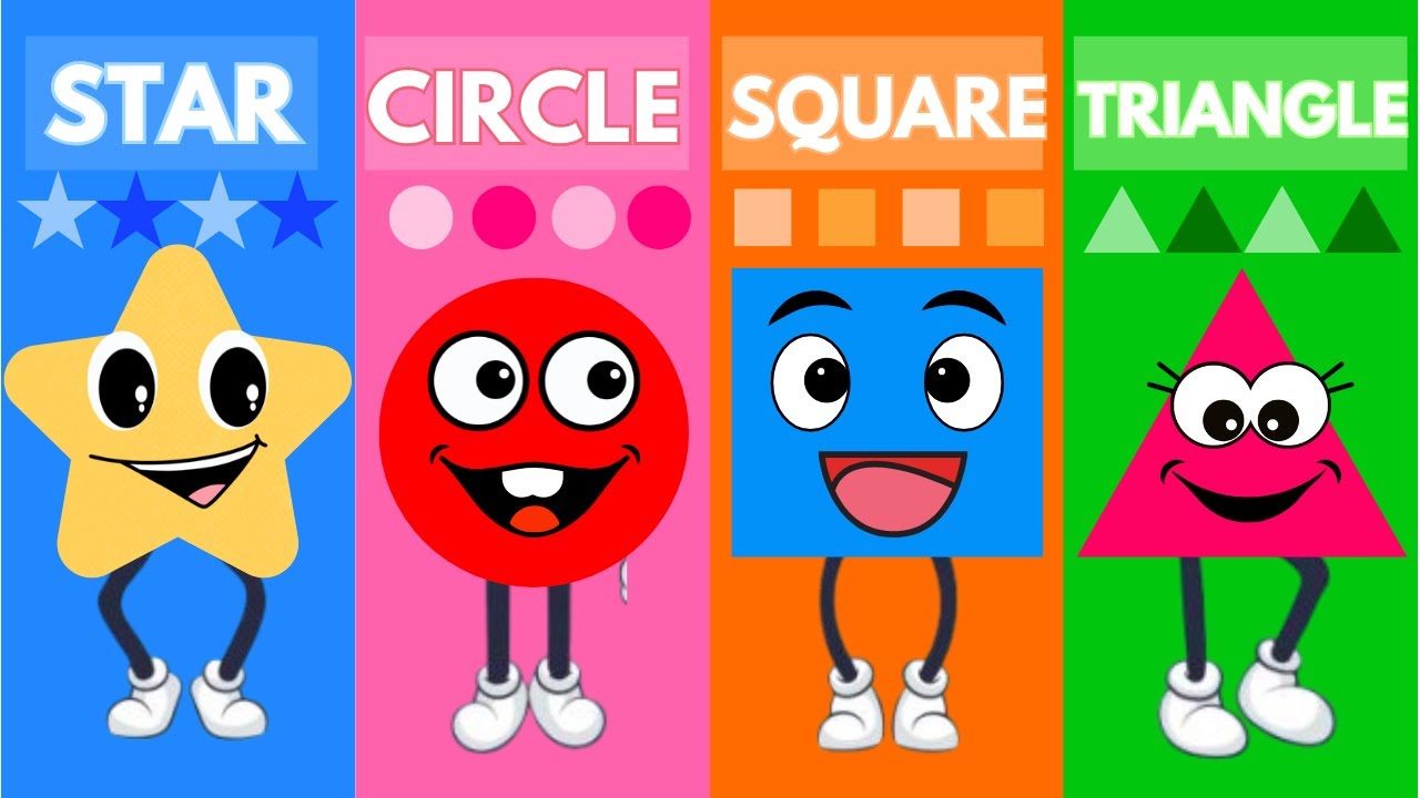Introduction to SHAPES | Shapes for Toddlers | Kids Pre-School Activity ...