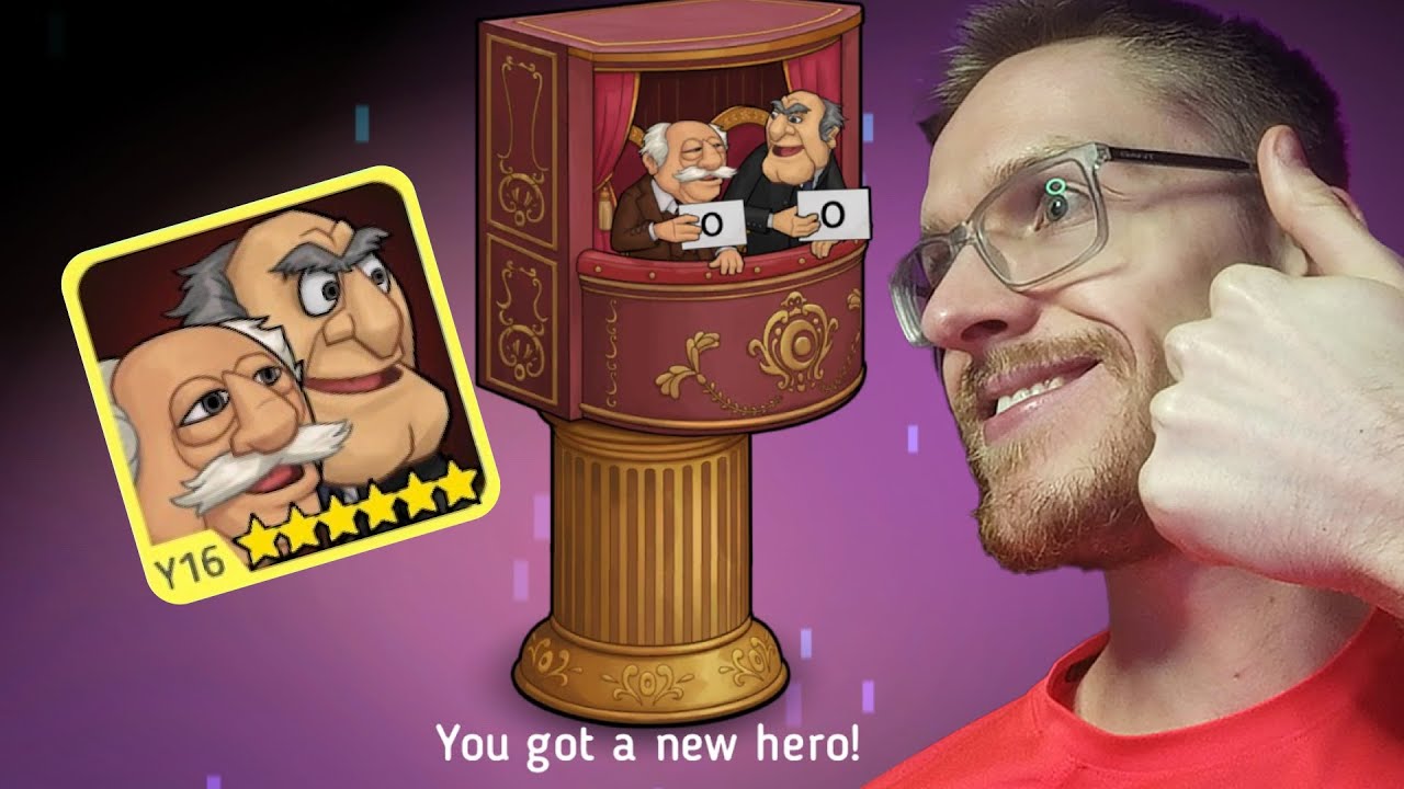 Statler & Waldorf Max LEVEL! | Disney Heroes: Battle Mode - YouTube