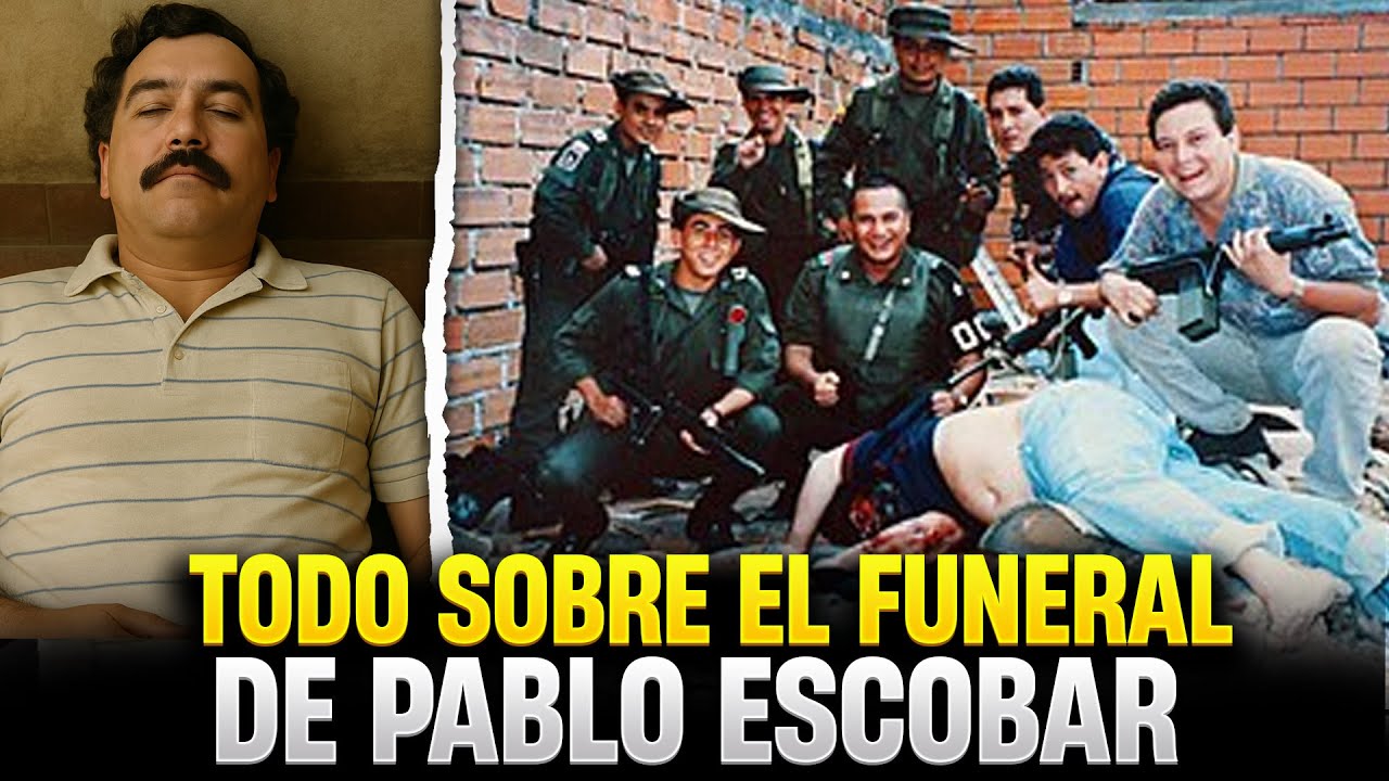 Así Fue El FUNERAL DE PABLO ESCOBAR Que DIVIDIÓ A TODO UN PAÍS - YouTube