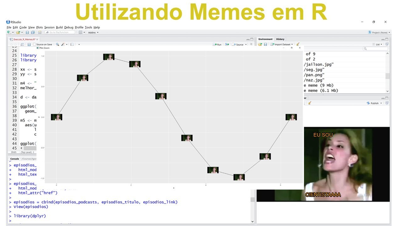 Criando Memes com Linguagem R - YouTube