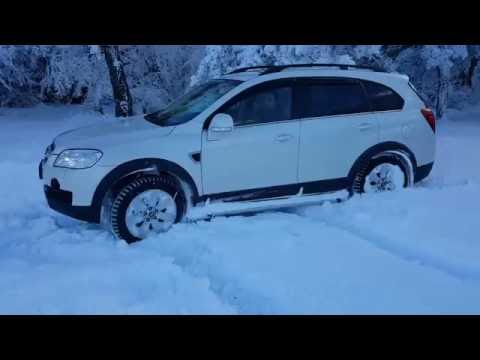 Captiva Yayla karda deneme2 Captiva on snow awd 2