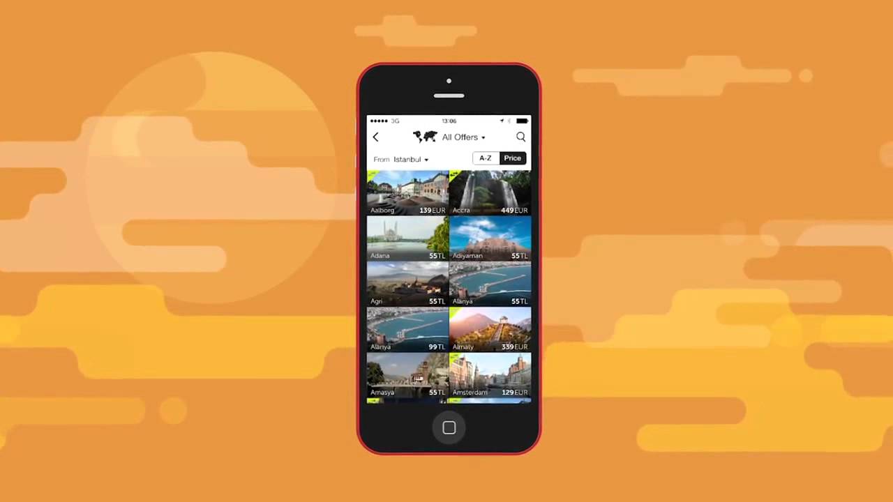 Turkish Airlines iOS App - YouTube