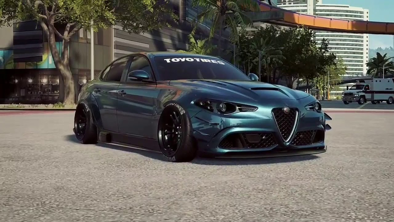 NFS Heat / Cinematic / Alfa Romeo Giulia - YouTube