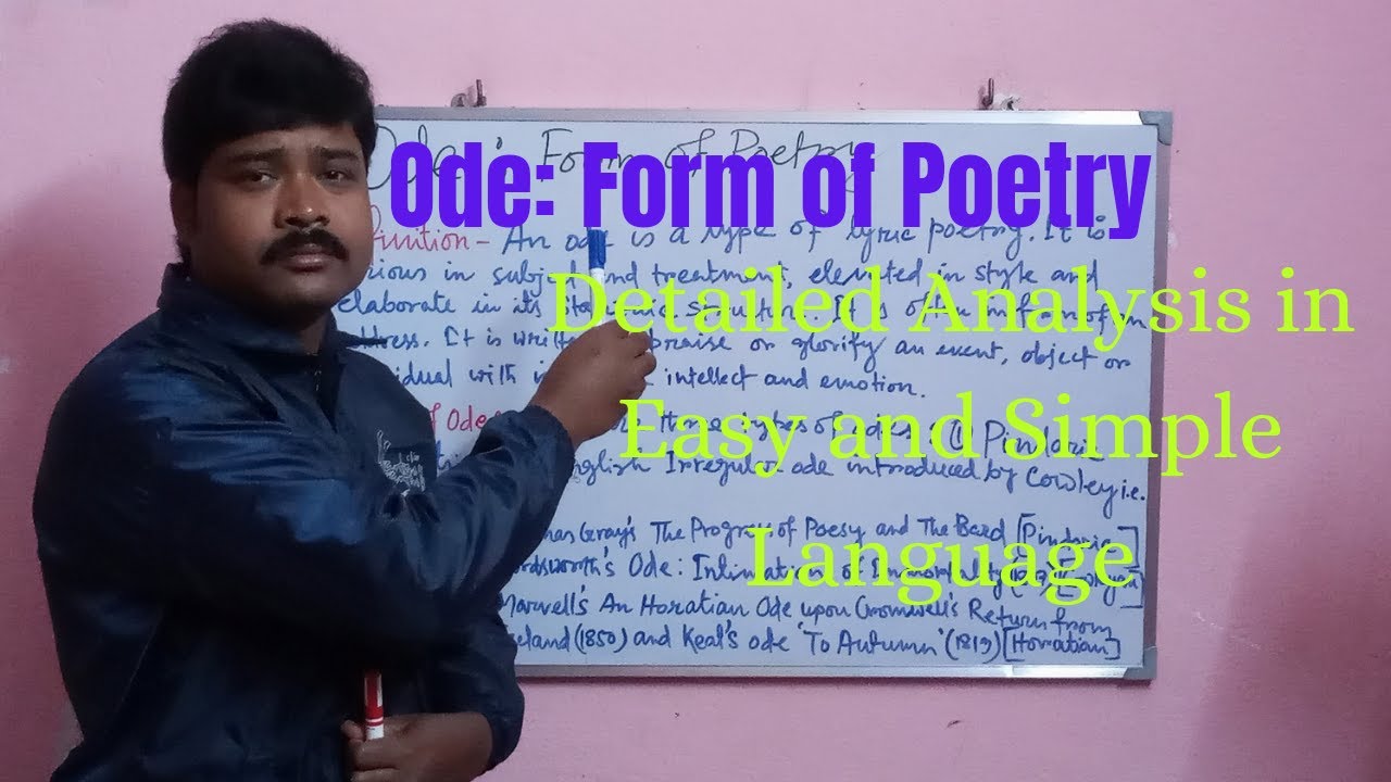 Ode: A Form of Poetry in English Literature | Ode: Literary Term on ...