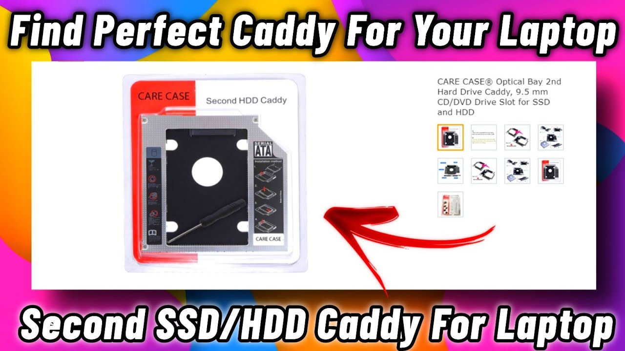 How to Find Correct Caddy for Your Laptop | Find Perfect Caddy For Your ...