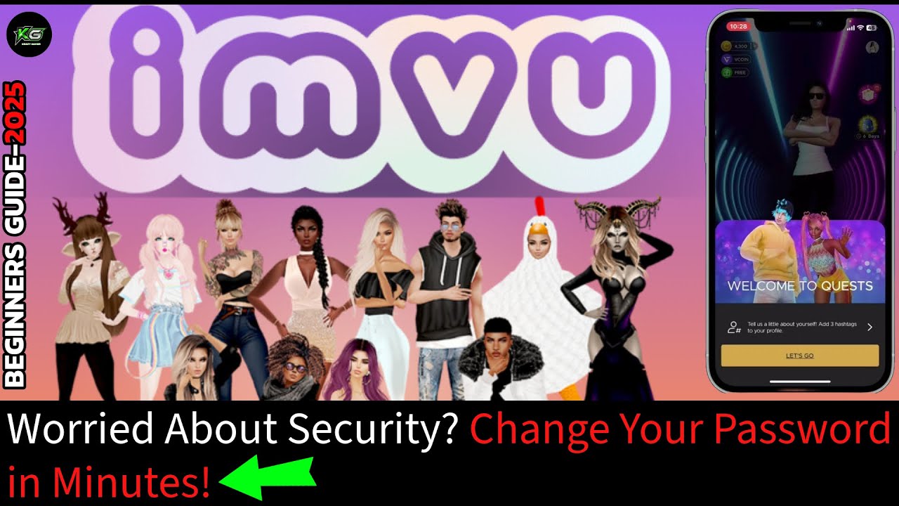 How to Change Your IMVU Password Easily (2025 Guide)? Update Your ...
