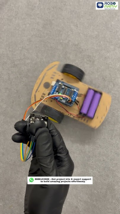 DIY JoyStick Controlled Robot #arduinoproject #scienceproject #roboarmy #joystickcontrolled ...