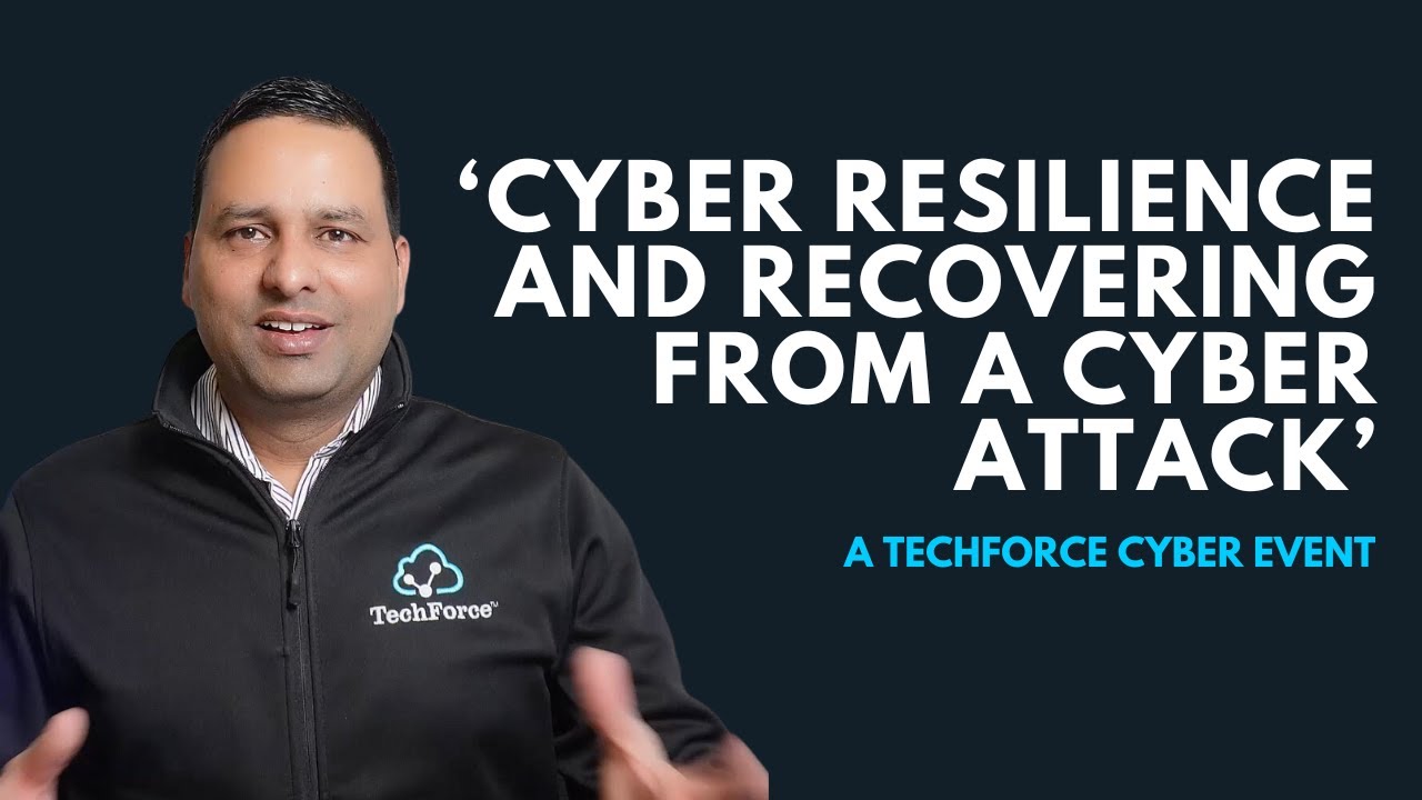 Cyber Resilience and Recovering from a Cyber Attack Event - YouTube
