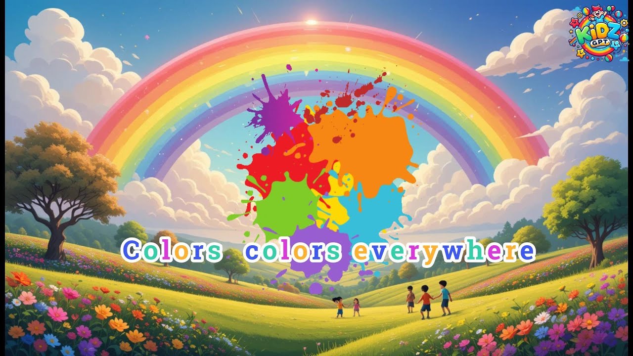 Learn COLORS with the BEST Colorful Song For Kids - YouTube