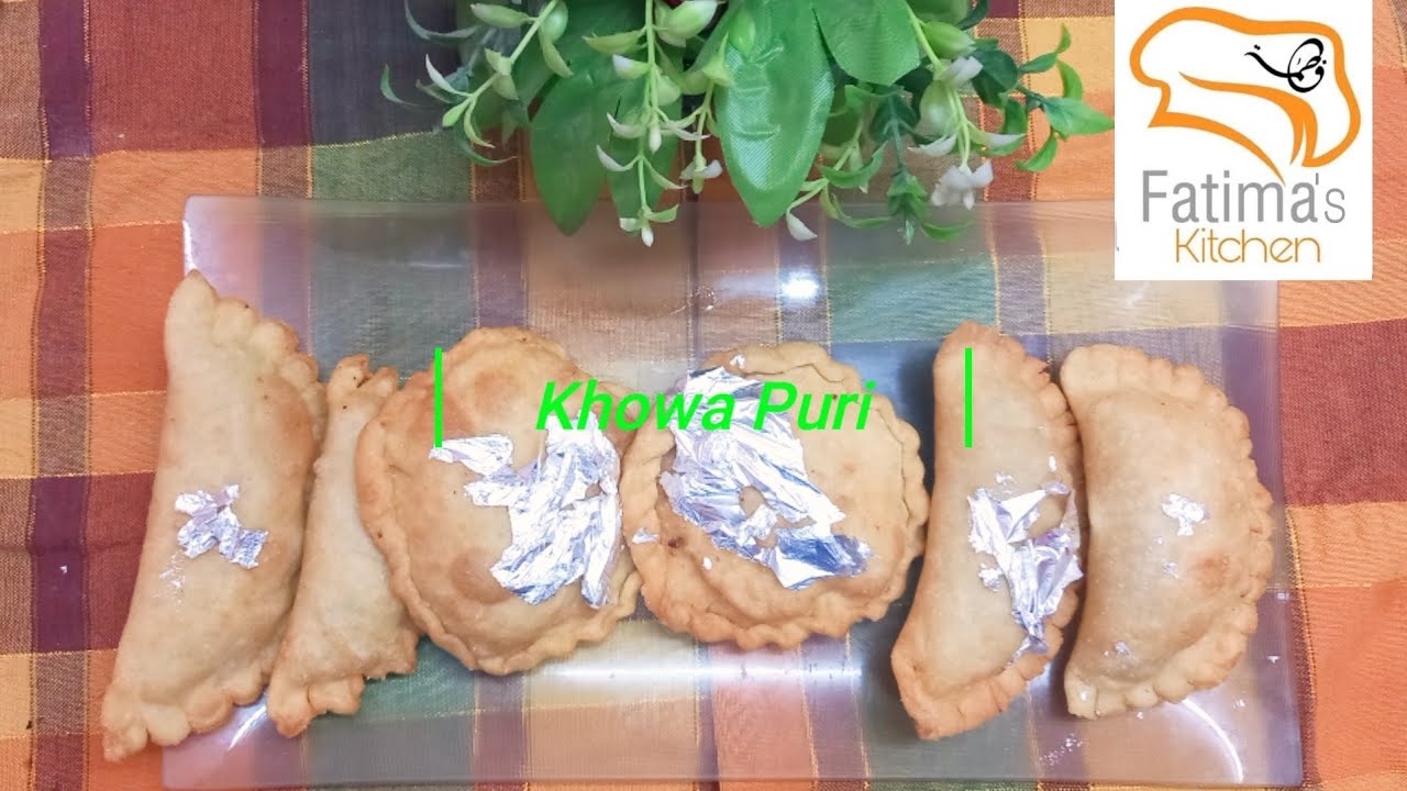 Khowa Puri | Mawa Puri | Testy Khowa Ki Puri | fatima's Kitchen | khoya ...
