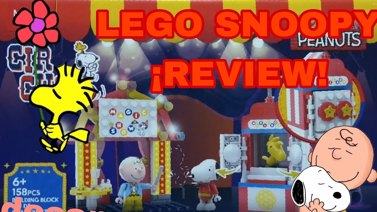 🙀😍¡¡¡LEGO SNOOPY MINISO!!! 😍🙀 ||| review en 1 minuto - YouTube
