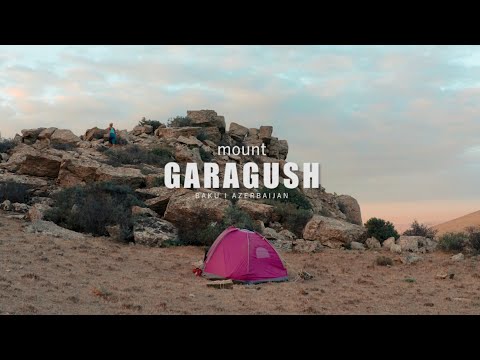 Bakı şəhəri, Qaraquş dağı | mount Garagush, mud volcano Otman, Baku, Azerbaijan