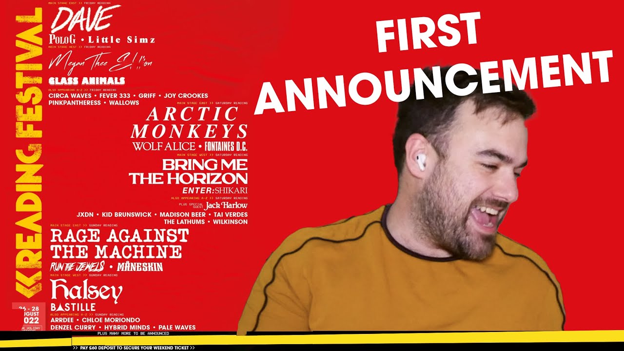 Reading & Leeds 2022 First Annoucement - YouTube