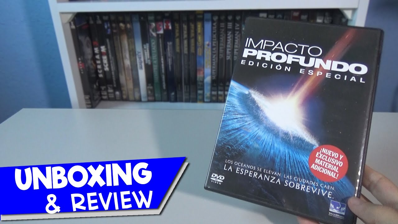UNBOXING & MENU DISC REVIEW | Impacto profundo (Deep Impact) DVD - YouTube