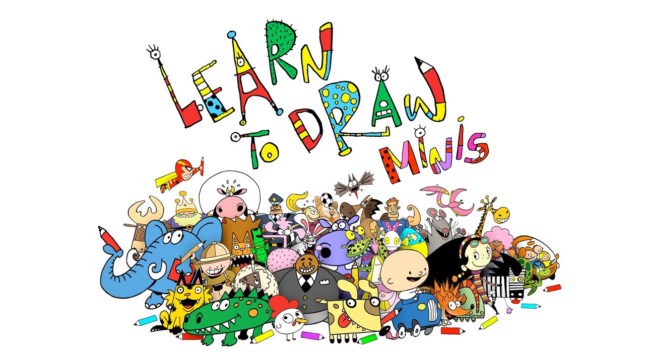 Learn To Draw minis - Extended | 3 screener episodes - YouTube