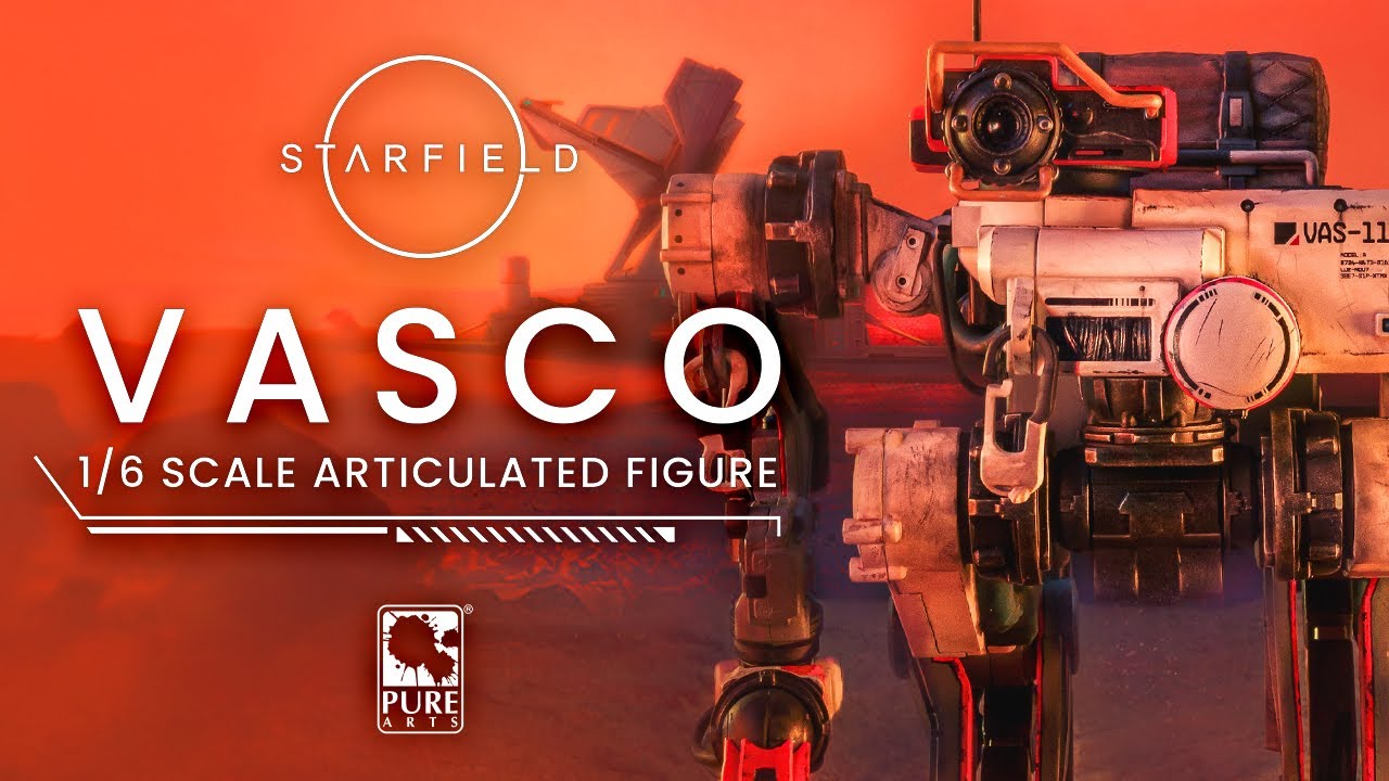 PureArts Starfield Vasco 1/6 Scale Articulated Figure Official Trailer ...