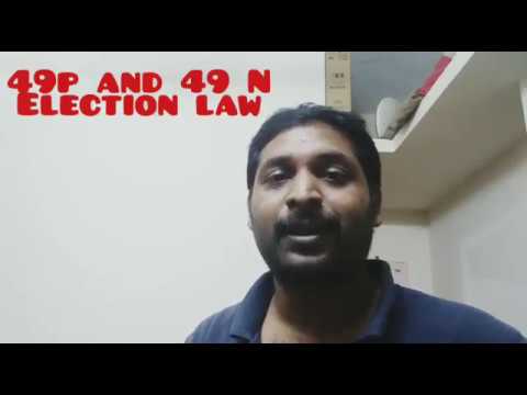 What is section 49p and 49 N/explained in Tamil/Vijay & ar murugadass ...