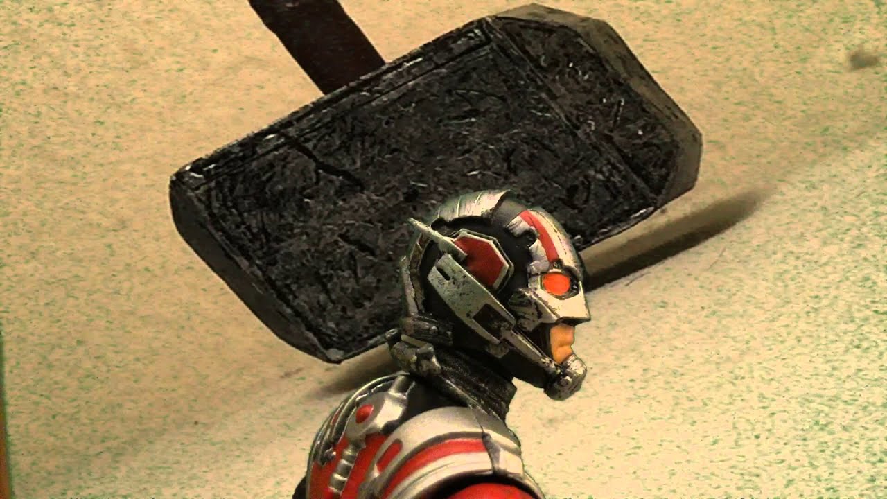 Marvel Legends Ant-Man Green Screen—Screen Test #1 Stop Motion - YouTube