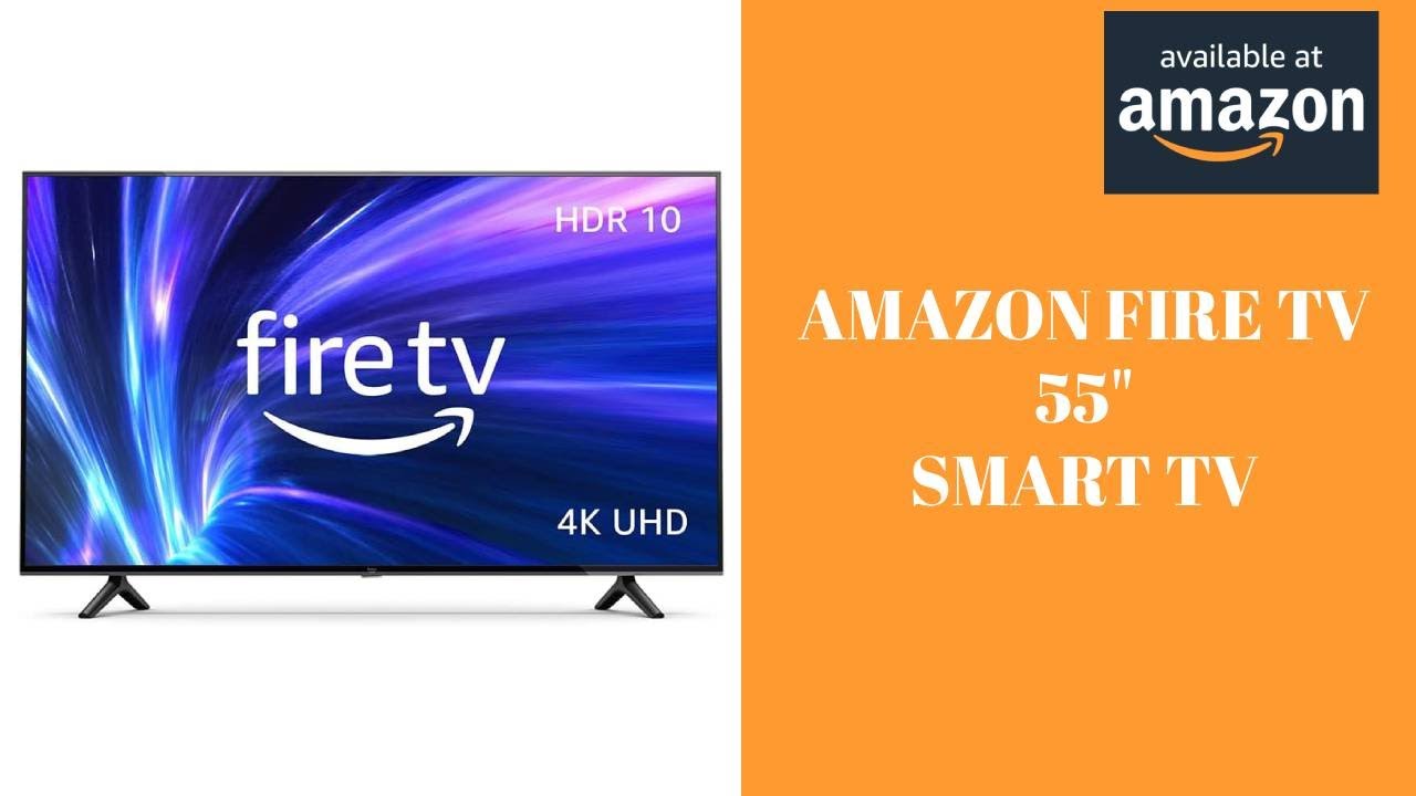 AMAZON Fire TV 55 4 Series. 4K UHD smart TV, stream live TV without ...