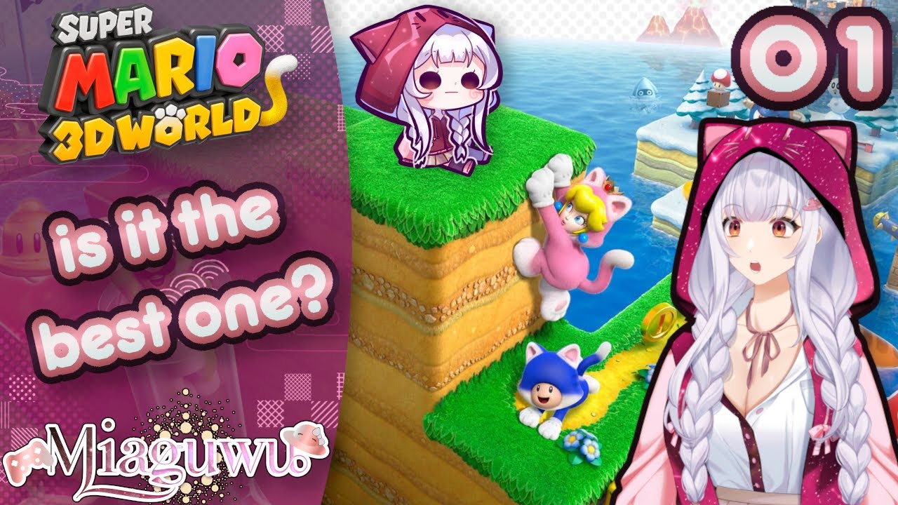 【Super Mario 3D World】is it the best one?【Vtuber】【1】 - YouTube