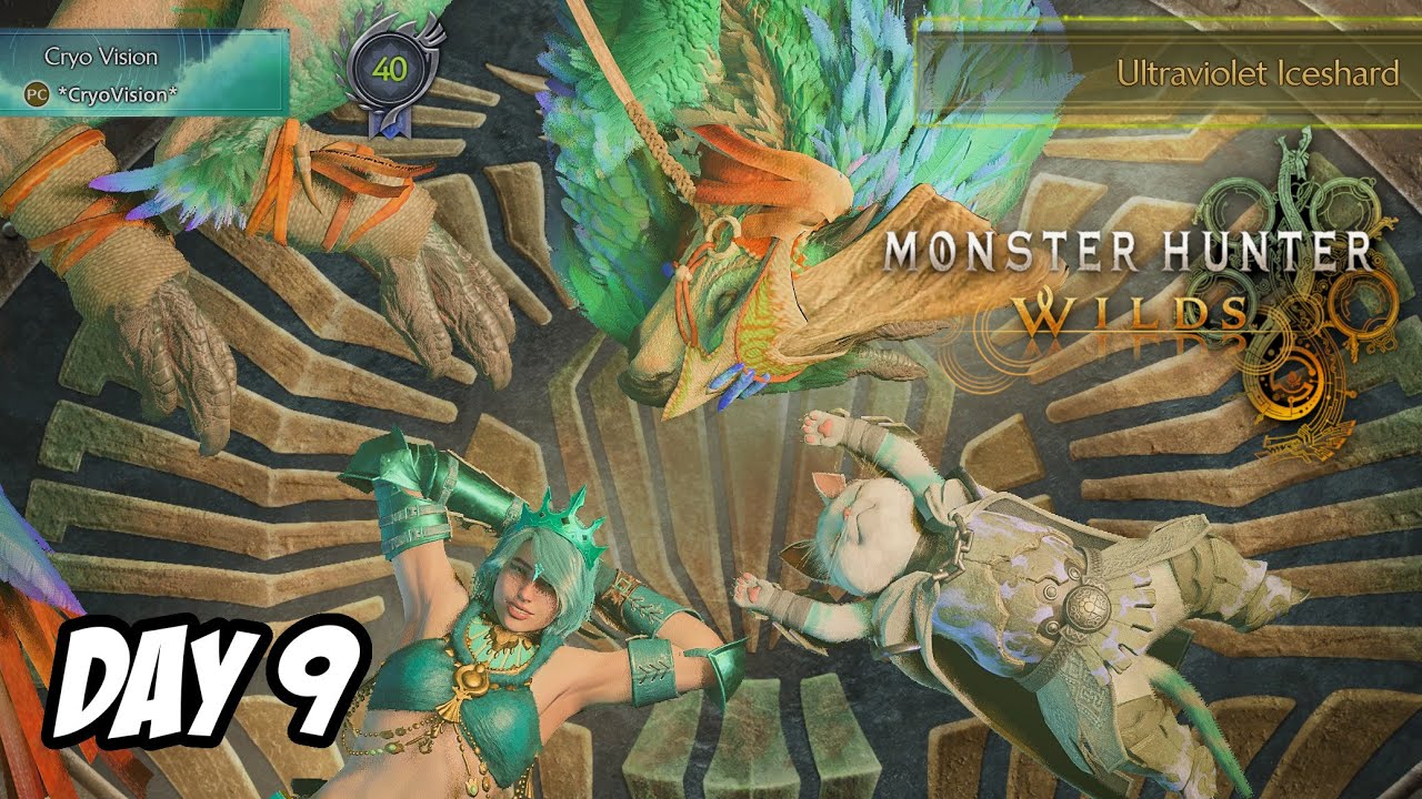 High Rank farming - Monster Hunter Wilds Day 9 - YouTube