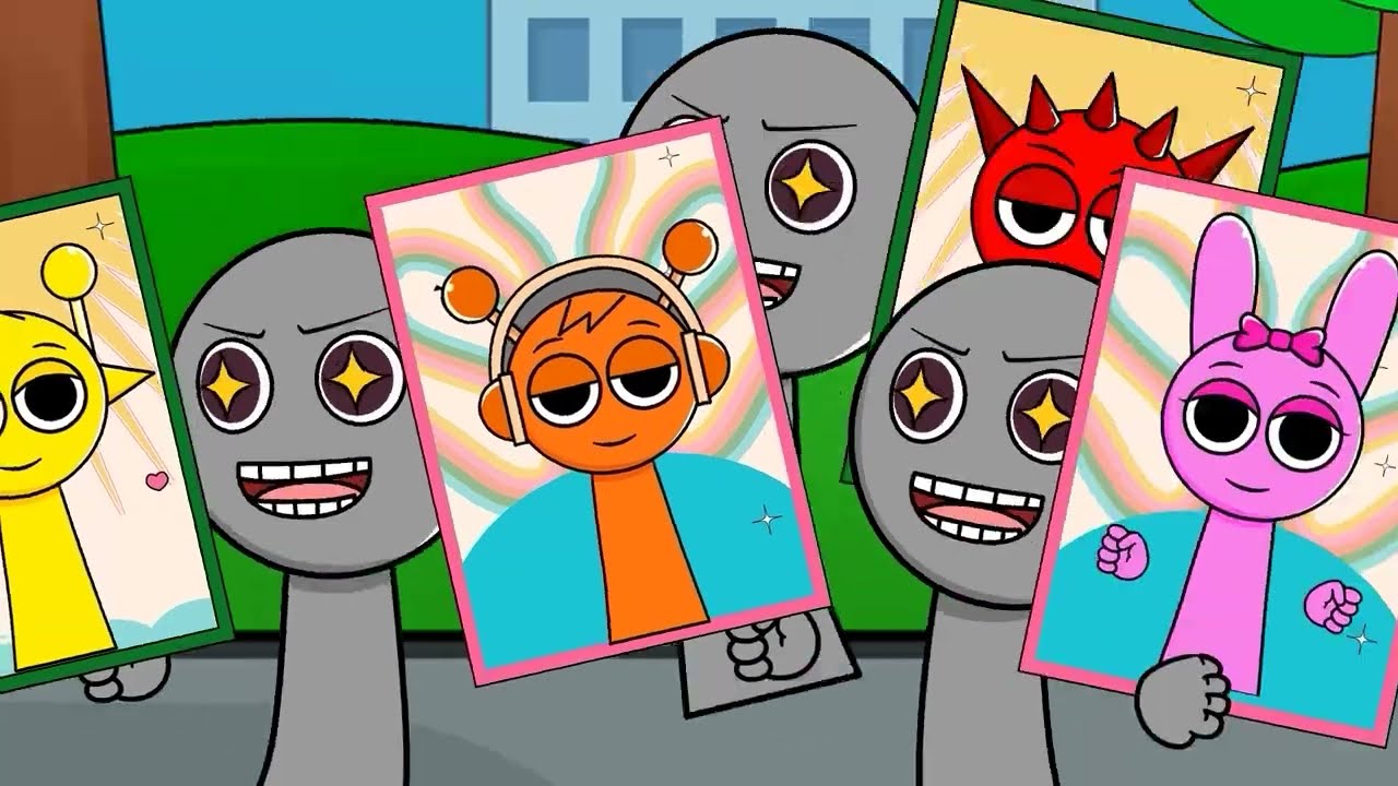 Incredibox Sprunki: PINK PINKI at SCHOOL! | INCREDIBOX SPRUNKI ...