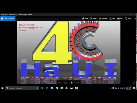 Lệnh overlay xuất bản vẽ trong inventor - YouTube