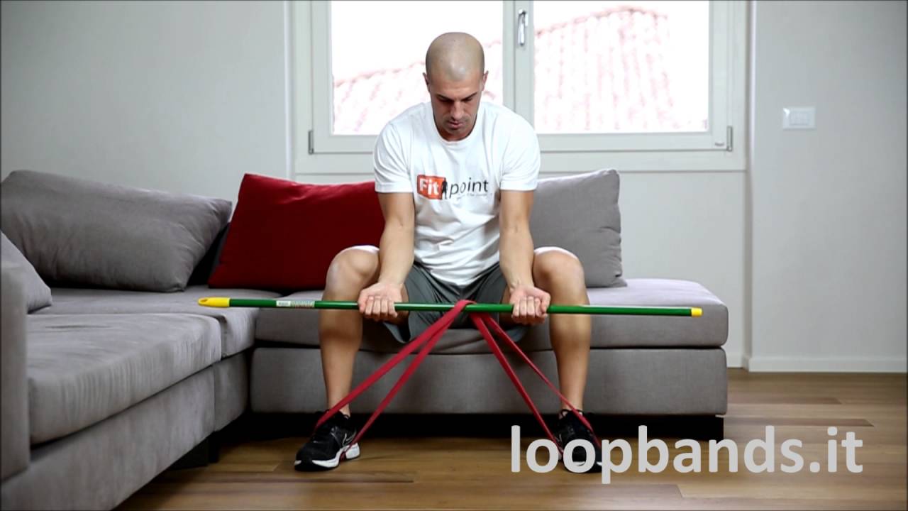 Flessioni del polso con Loop Bands® - YouTube