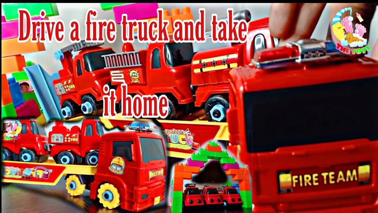 Drive a fire truck and take it home / Fire truck - YouTube